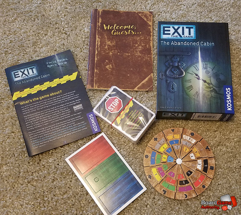 Exit The Game Review Highly Thematic Logic Puzzle Board Game Authority