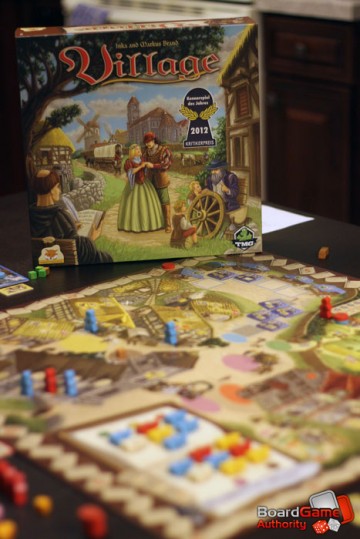 Village Board Game Review, Worker Placement - Board Game Authority