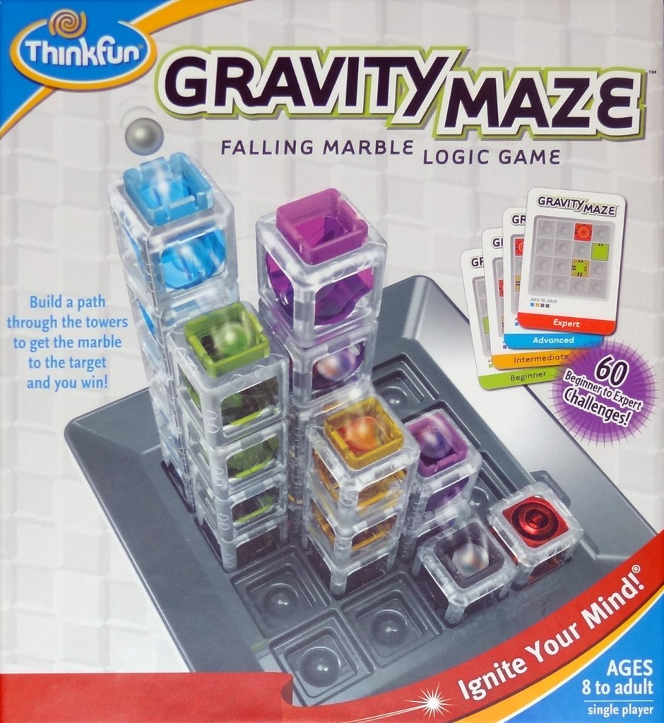 Gravity Maze A Review of the Falling Marble Logic Game - Board Game ...