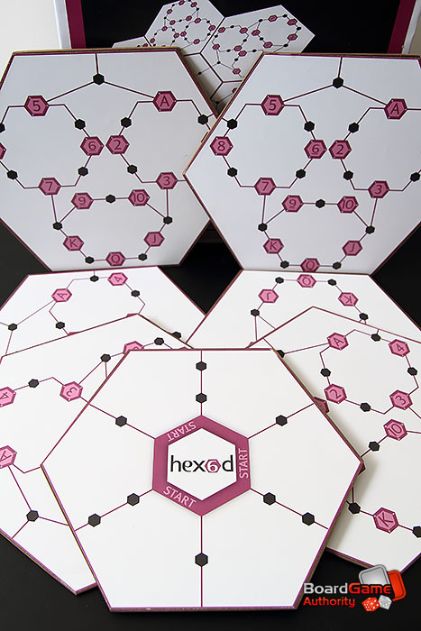 Hex6d Abstract Strategy Board Game Kickstarter Review - Board Game ...