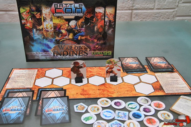 BattleCON: War of Indines Review, Fighting Game, Level 99 - Board Game ...