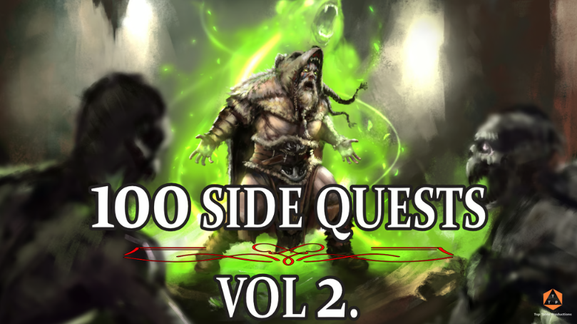 100 Side Quests for D&D 5E Volume 2 - Board Game Authority